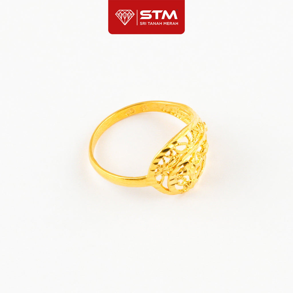 STM Preloved Cincin Fesyen 916 (22k Gold) 99.9% LIKE NEW | Shopee Malaysia