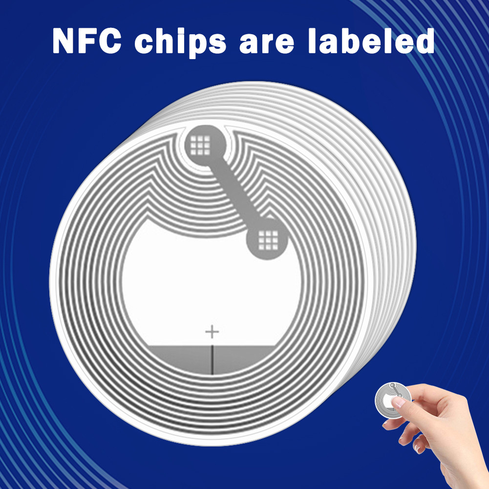 Pack of 10 Ntag213 NFC Tags High-Frequency Labels for Secure and ...