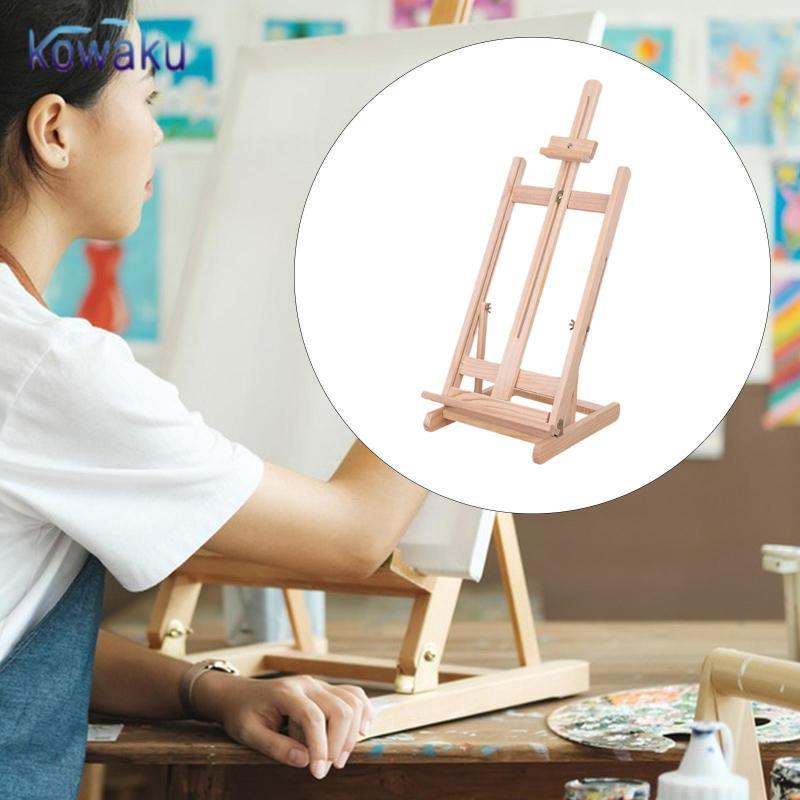 [vsrhkq] Tabletop Easel Sketching Board Folding Wooden Display Stand ...