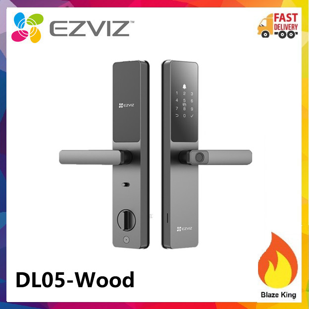 EZVIZ Finger Print Door lock DL05 DL06 Digital Lock PIN Code RFID Key ...