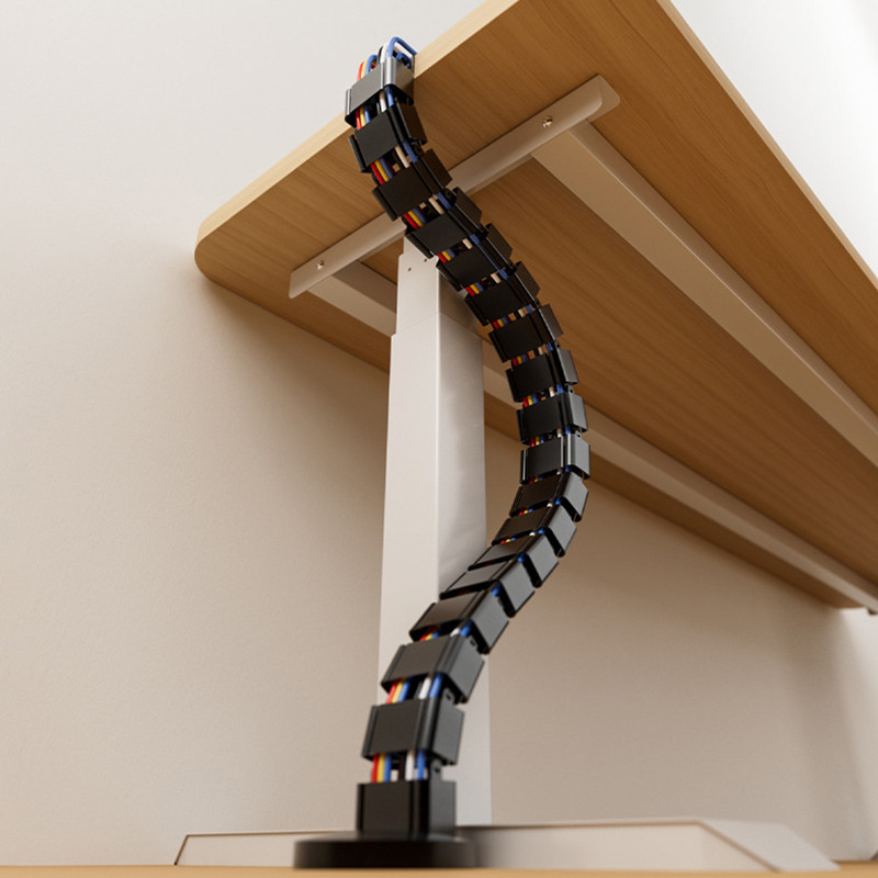 【Z*Star】 Wire Spine Cable Spine 80CM Under Desk Cable Tray Wire ...