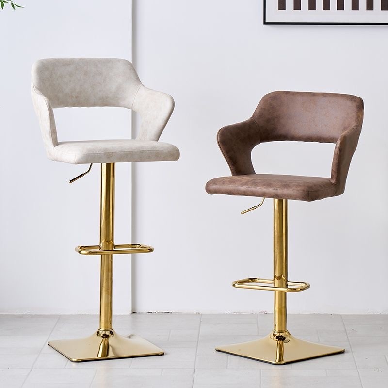 Nordic Bar Stool Rotating Lift Bar Chair Liftable High Stool Chair ...