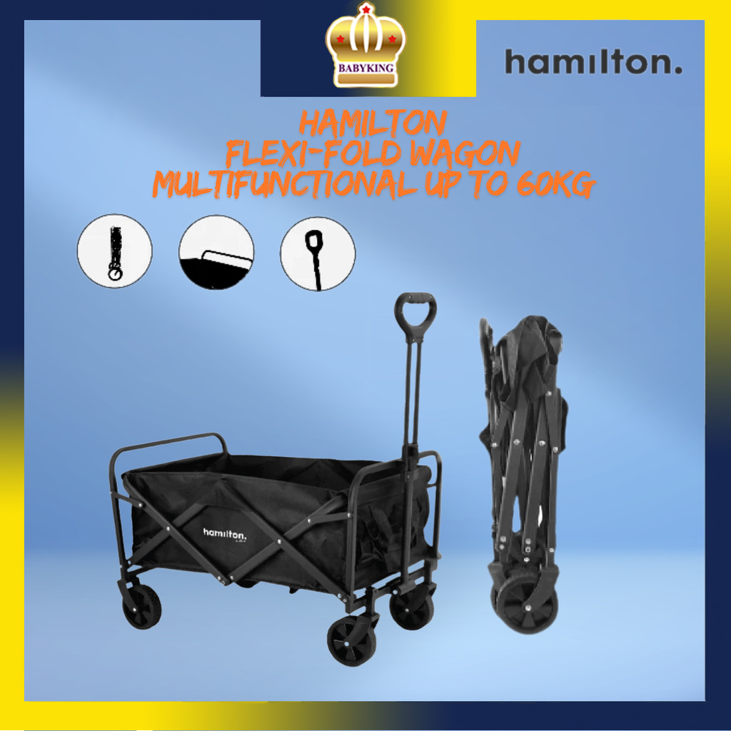 Original Hamilton Flexi Fold Flexi-Fold Wagon | Outdoor Trolley ...