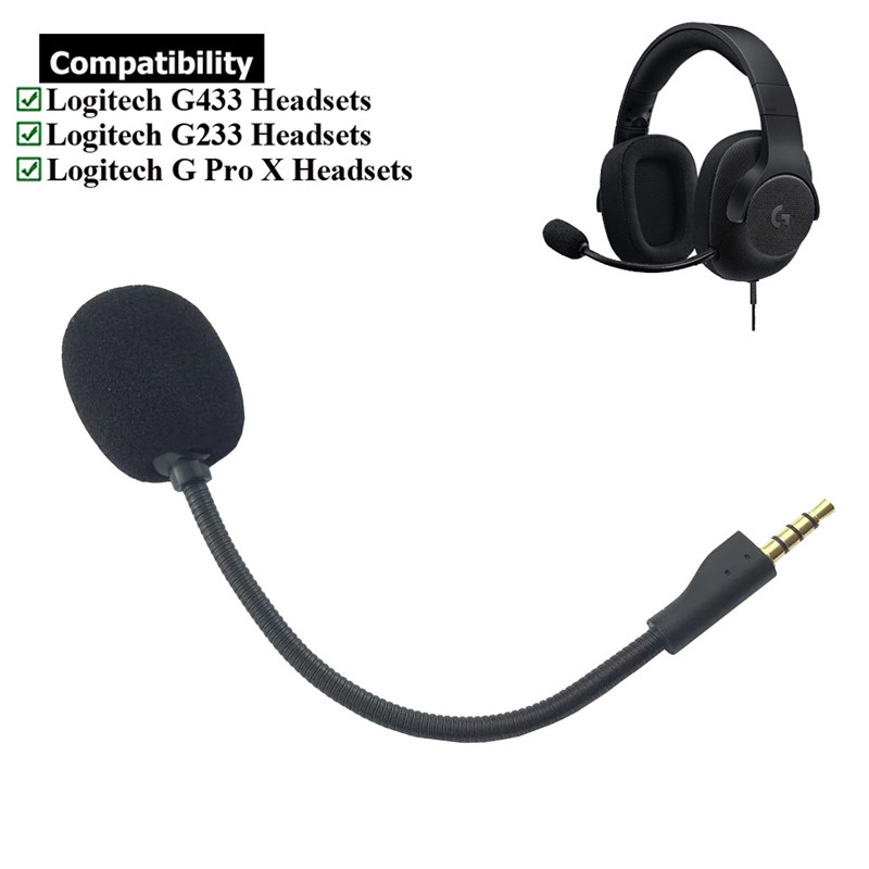 Replacement Game Mic for Logitech G233 G433 G Pro X Gaming Headsets ...