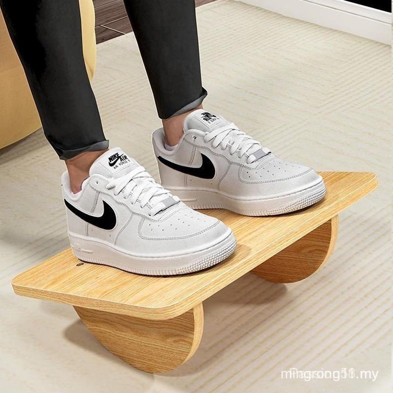 Ergonomic foot rest office under desk with foot massage roller leg rest ...