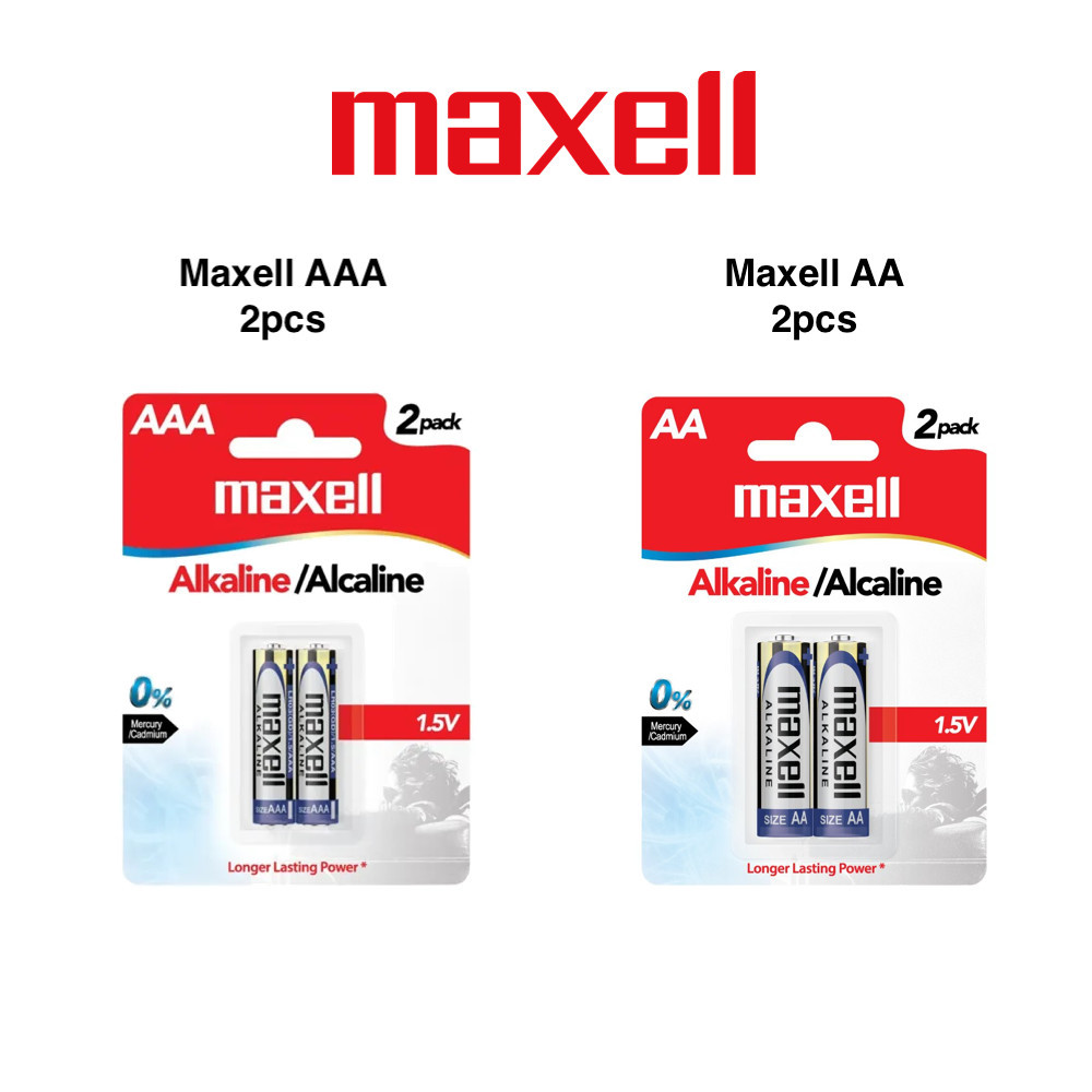 Original Maxell Japan AA LR6 LR06 1.5V AAA LR3 LR03 Long Lasting Heavy ...