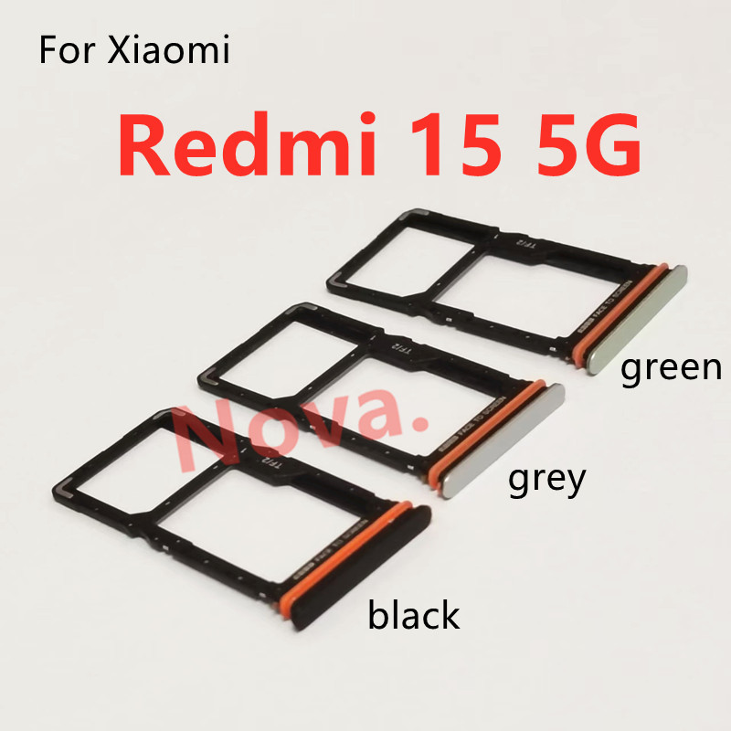 SIM Card Tray For Xiaomi Redmi 15 5G Cellphone Part | Shopee Malaysia