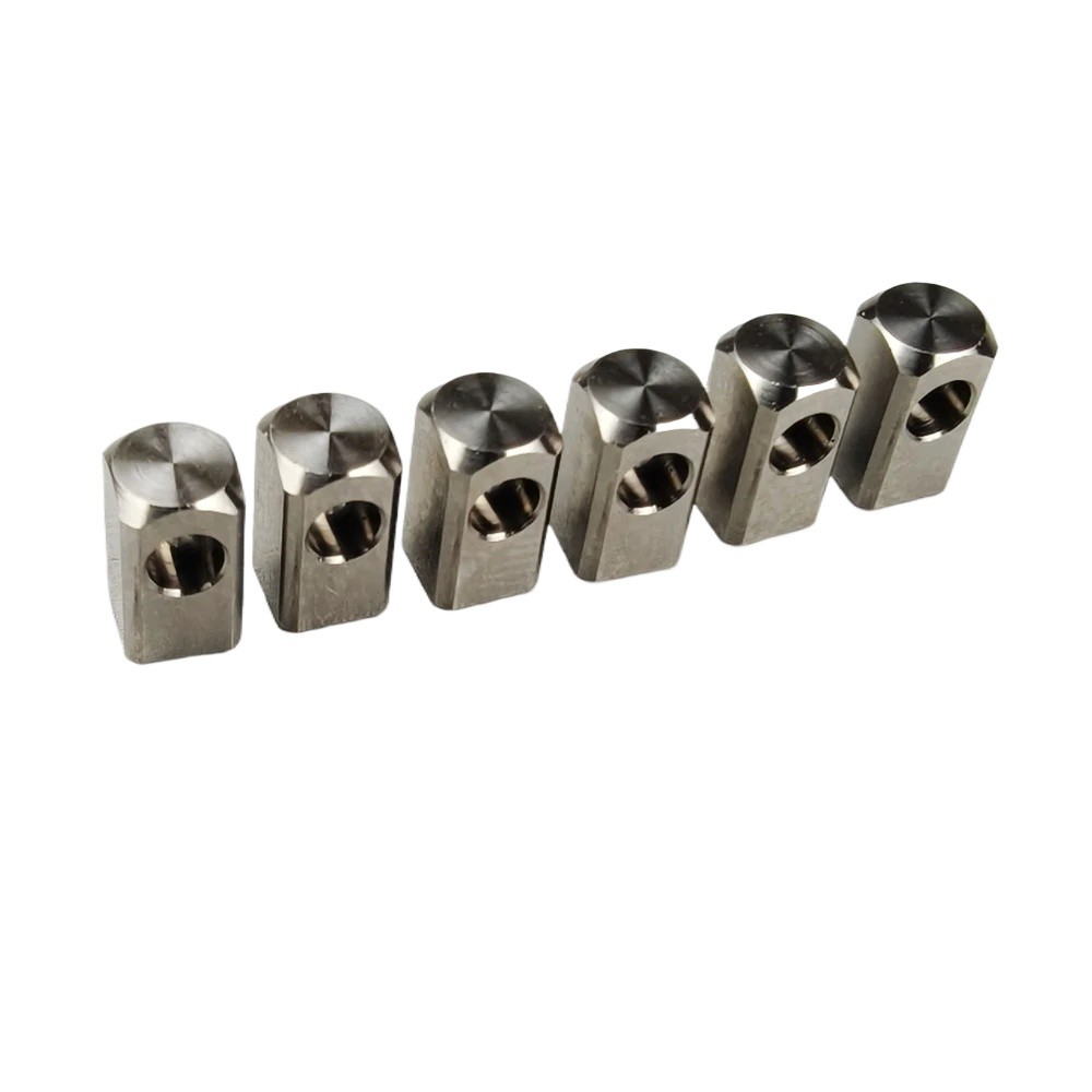 1 set Titanium Alloy String Lock Screws & Saddle Insert Blocks Fit for ...