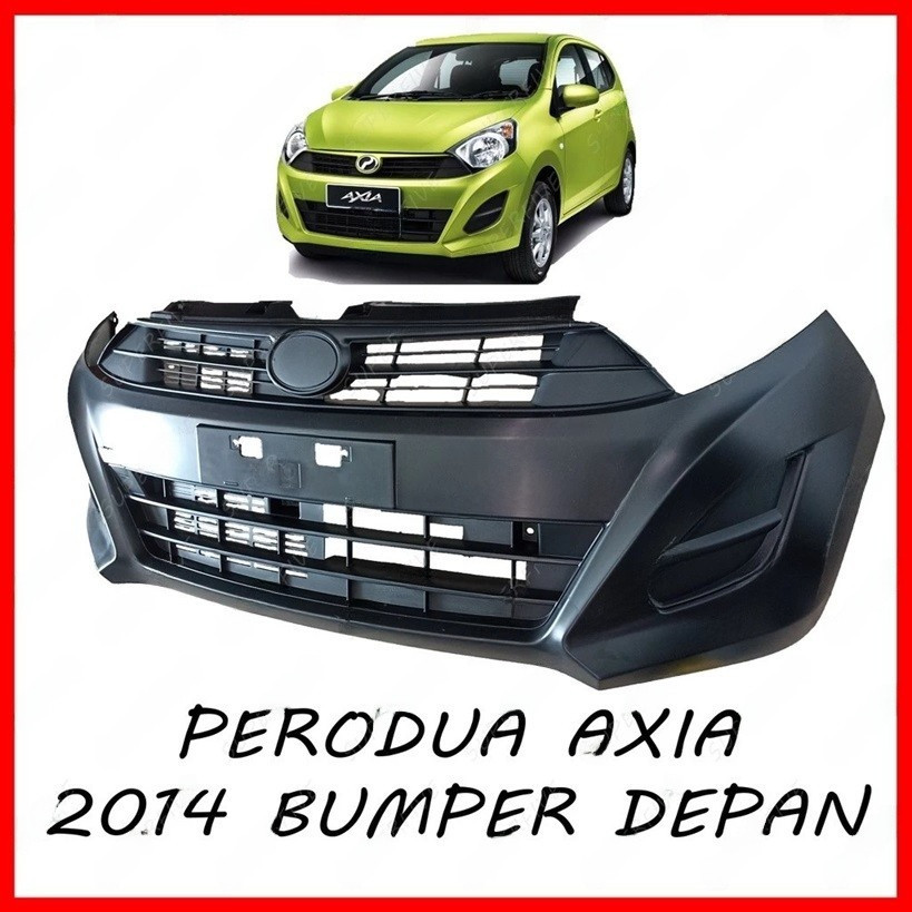 PERODUA AXIA 2014 - 2017 G SPEC FRONT BUMPER / BUMPER DEPAN & REAR ...