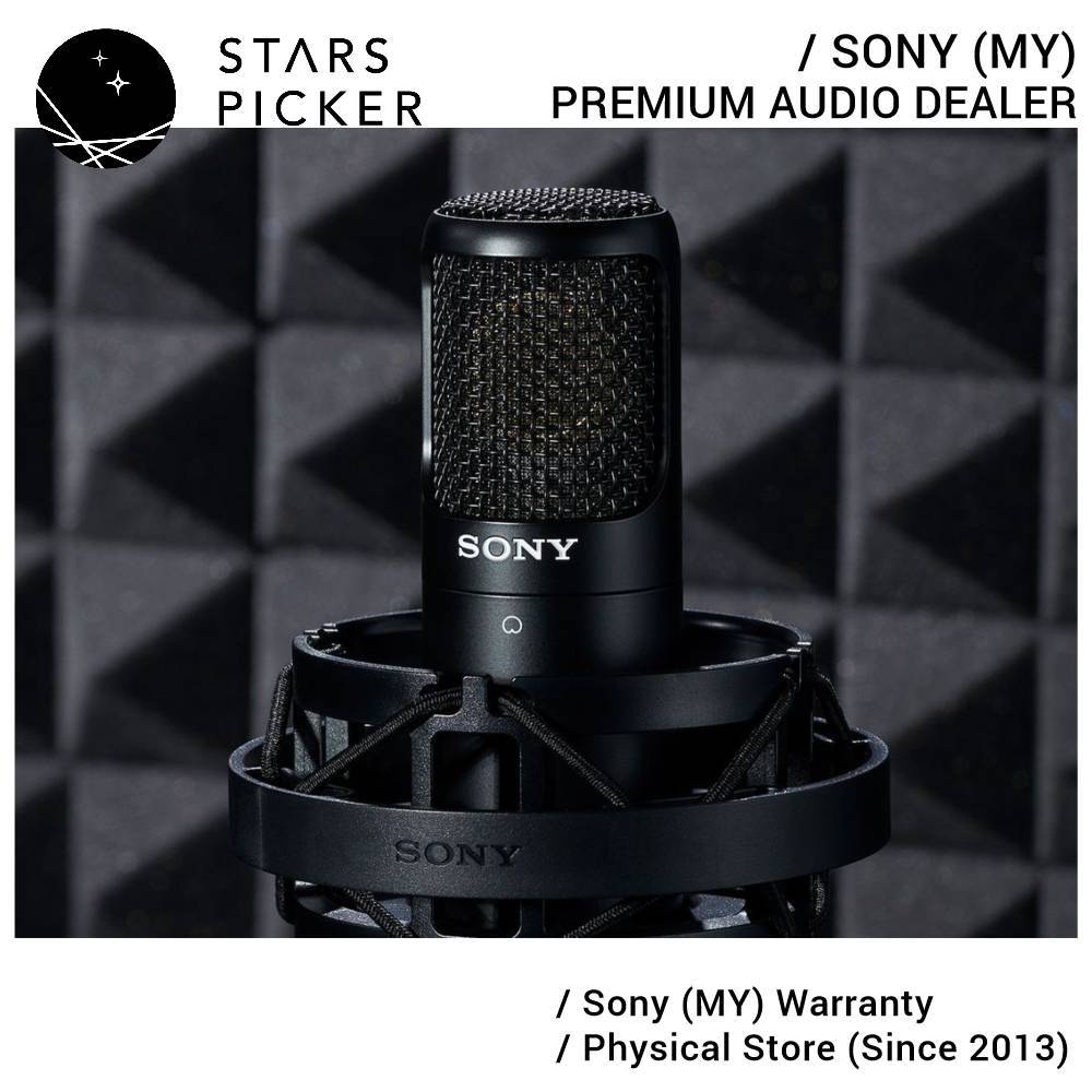 SONY C-80 Uni-directional Dual Diaphragm Condenser Microphone for Home ...