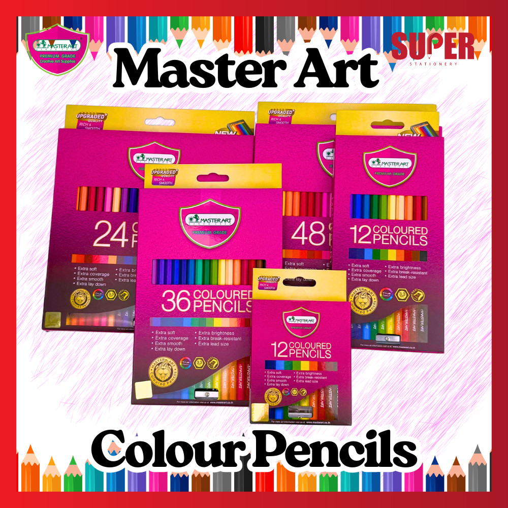 [Super Stationery] Master Art Pensil Warna / Master Art Colour Pencils ...