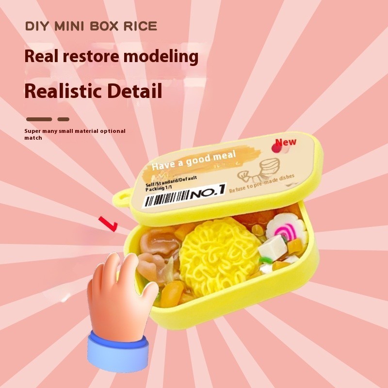 Mini Food Squishy DIY Kit Fun Craft Activity DIY Decoration Kit DIY ...