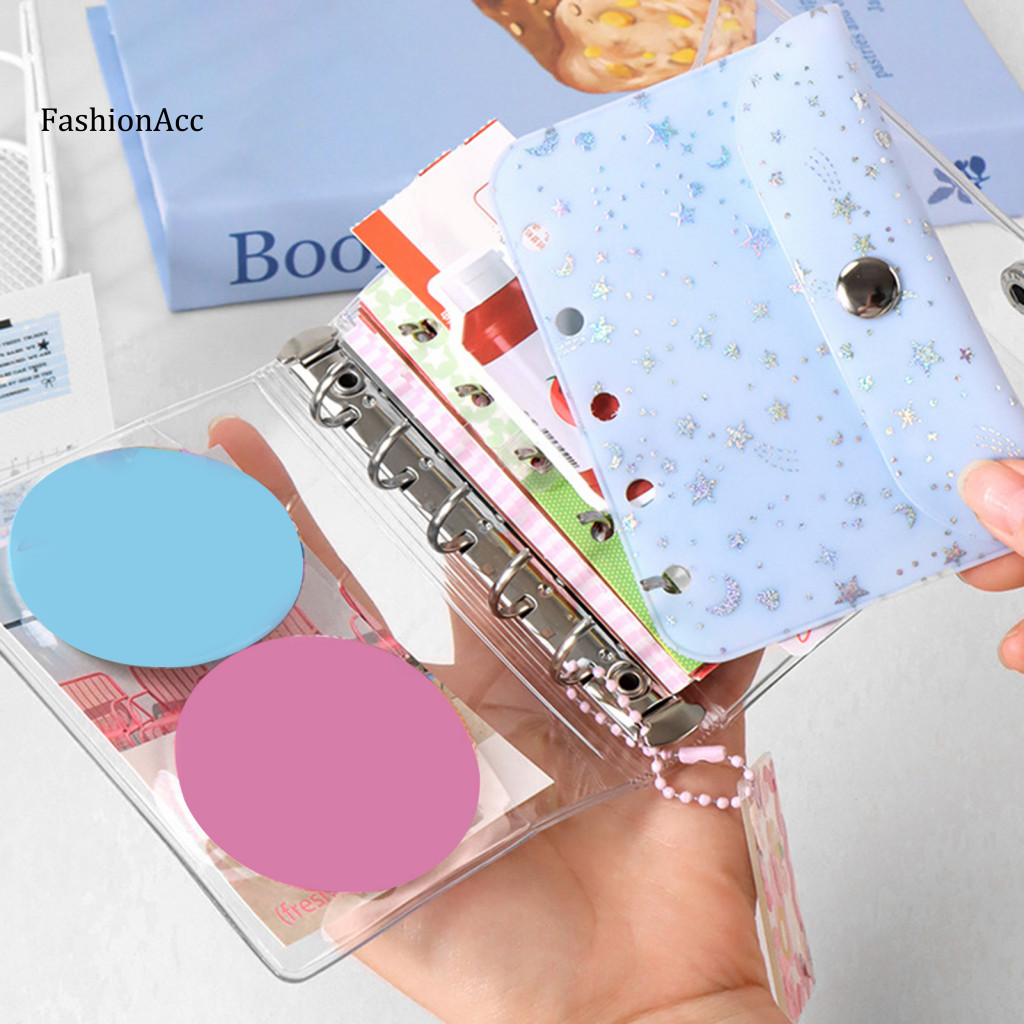 FA| Micro 5 Binder Refill Transparent Refill Pages Pvc Binder Cover for ...
