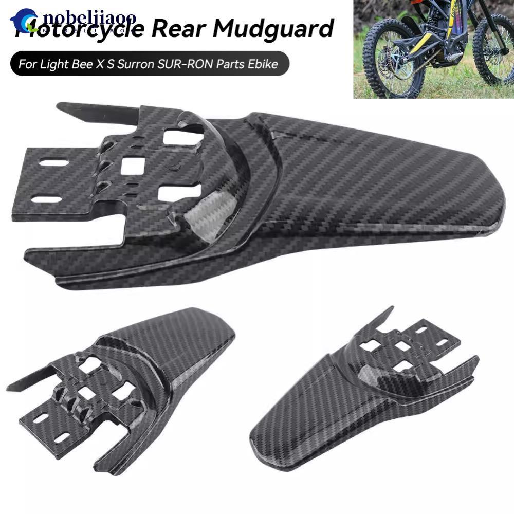 NOBELJIAOO Motorcycle Fender Enduro Pitbike Rear Mudguard Dirt Bike ...