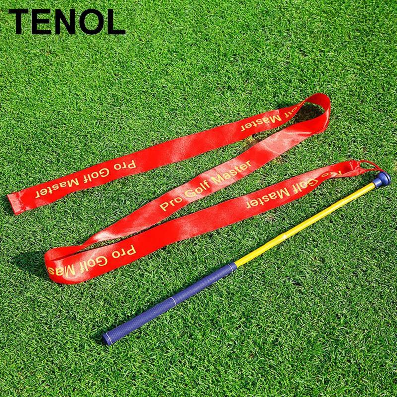 TENOL Golf Swing Trainer Warm-up Rod with Band Children Beginner ...
