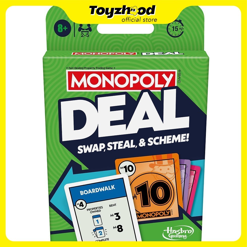Permainan papan -Monopoly - Deal Refresh (G0351) | Shopee Malaysia