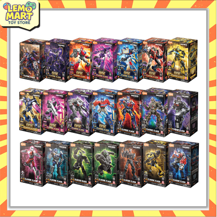Assortment「23-in-1」Transformers Classic-Class Series Figure Kit ...