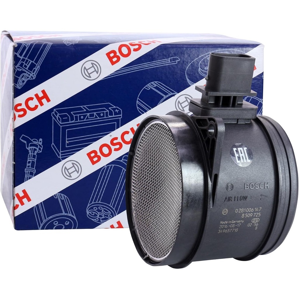BOSCH 0281006147 Original Equipment Mass Air Flow (MAF) Sensor ...