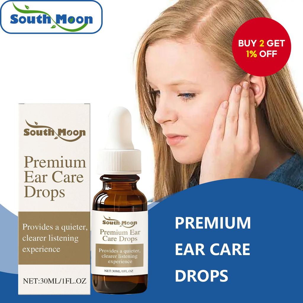 Tinnitus Drops Improved Ear Health Earwax Smooth Ear Discomfort Otitis ...