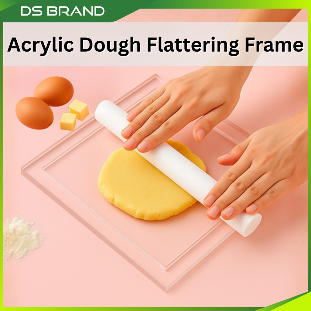 Acrylic Pencanai Biskut Food Grade Baking Frame Pastry DS BRAND M2 ...