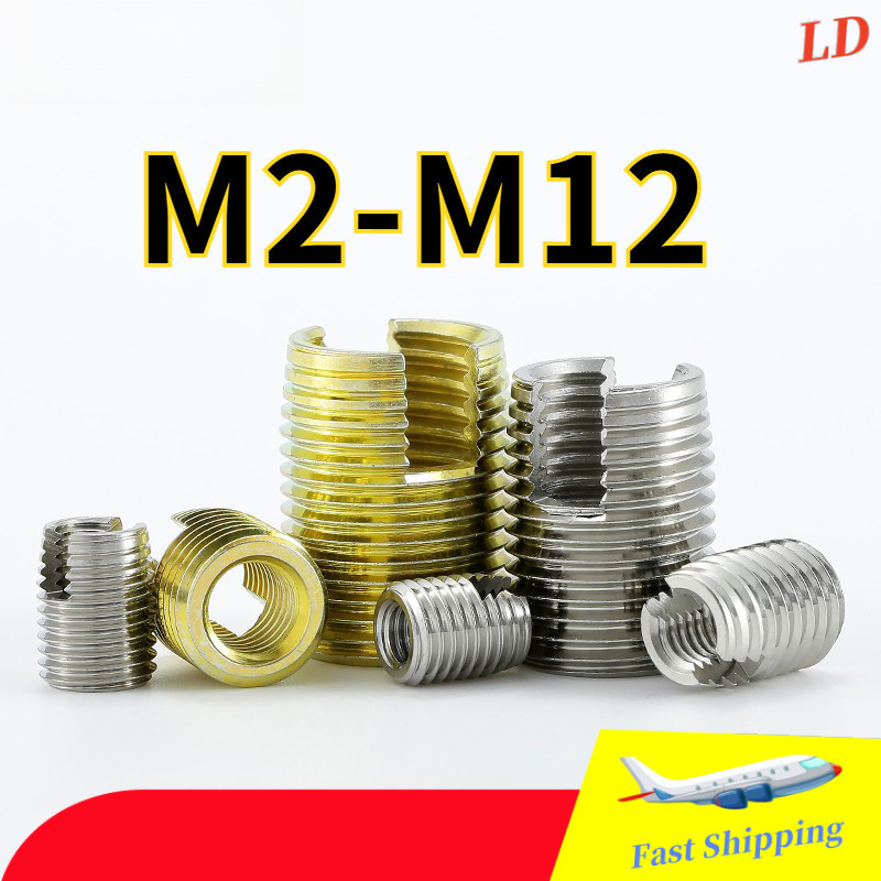 Thread Repair Insert 1215 Zinc / 302 Stainless Steel Self-Tapping ...