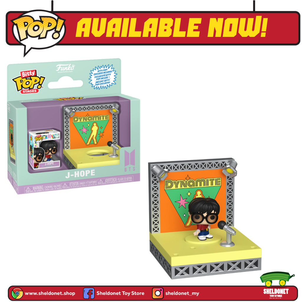 Funko Bitty Stages: BTS - Dynamite - J-Hope | Shopee Malaysia