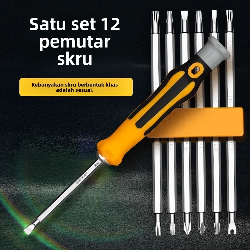 Set Pemutar Skru Segitiga Jenis U Jenis Y Gabungan Bit Pemutar Skru Hex ...