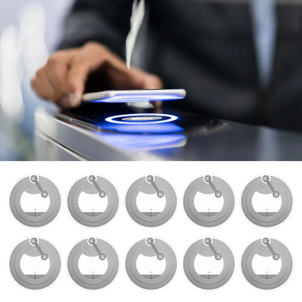 10Pcs Ntag213 NFC Stickers High-Frequency Electronic Tags with Editable ...