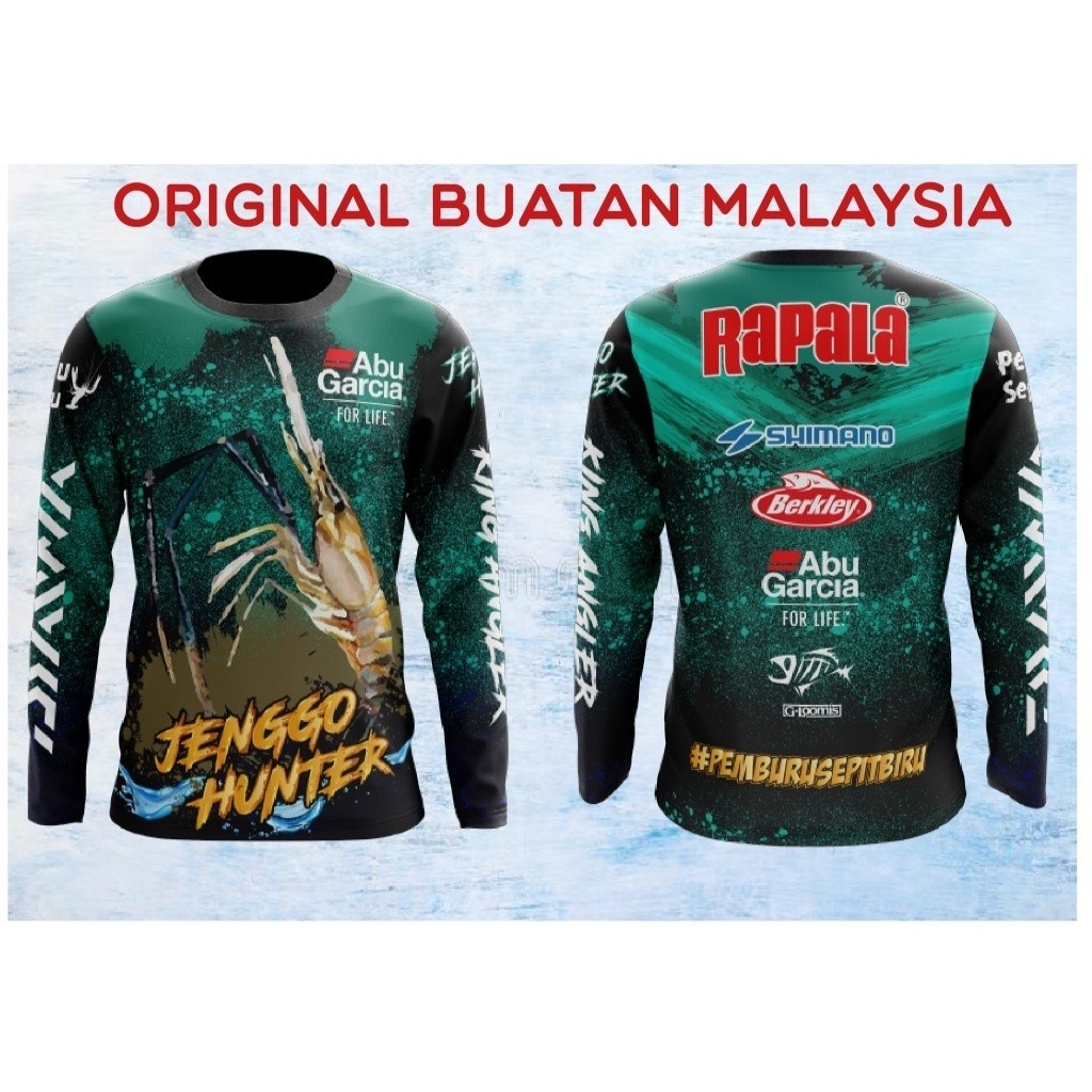 Panching Udang Exclusive Jenggo Hunter T-shirt/Bazhu Microfiber Jersi ...