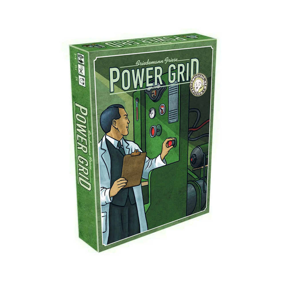 Power Grid Board Game Party Cards Game With Extended Strategy Game ...