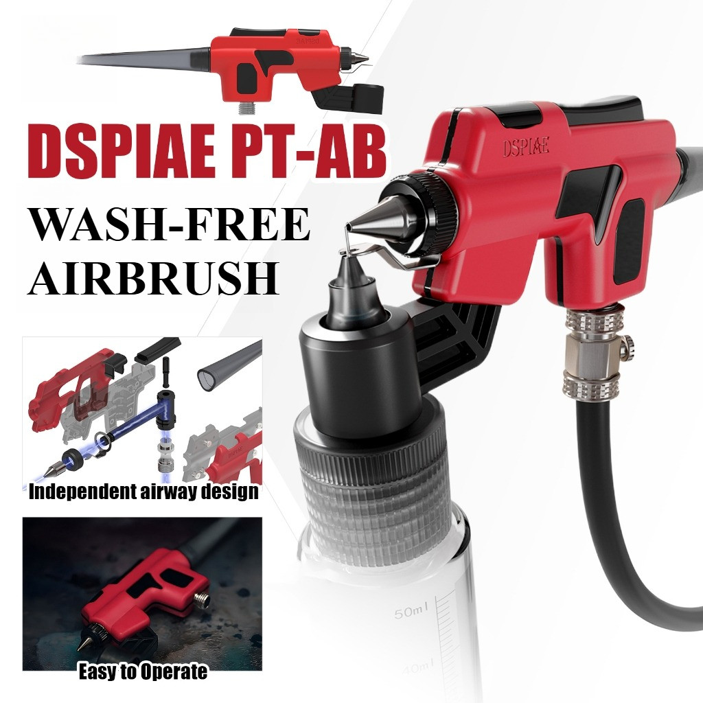 [DSPIAE] PT-AB Wash-Free Airbrush For Hobby Painting | Shopee Malaysia
