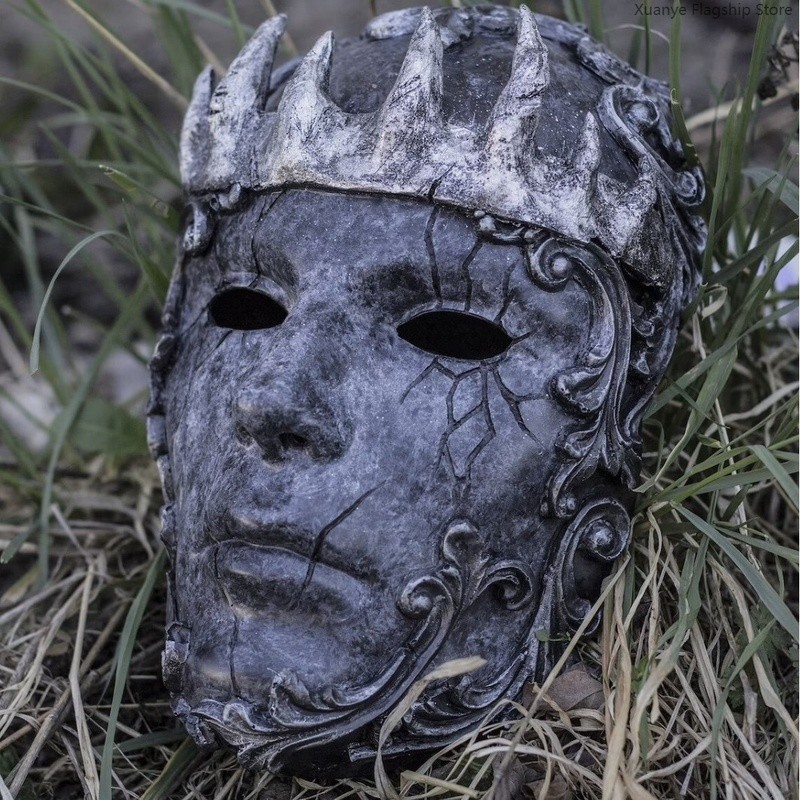 [Ready Stock] Halloween Mask cos Horror Abyss King Mask Full Venice ...