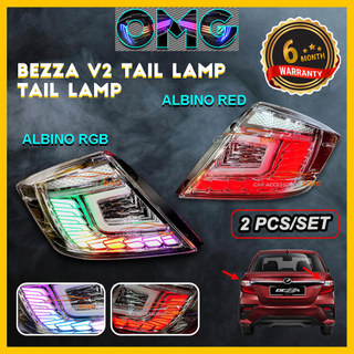 Perodua Bezza 2016 above Tail Lamp Dragon Scale Dynamic Tail Lamp With ...