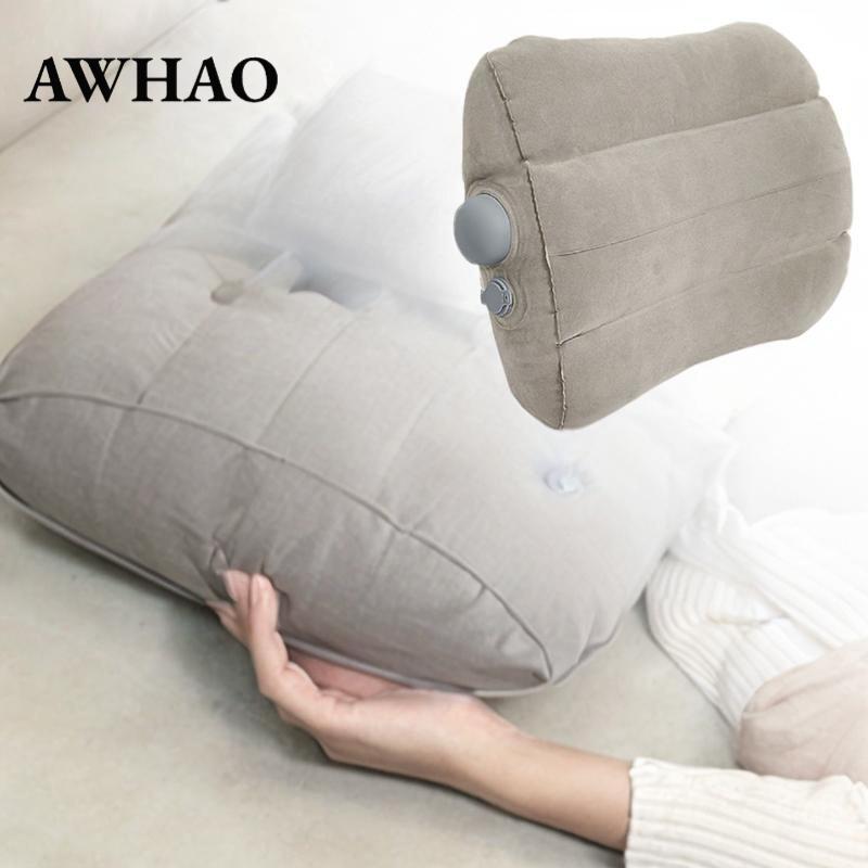 [AWHAO] Press Inflatable Waist Pillow, Seat Cushion for Waist Support ...