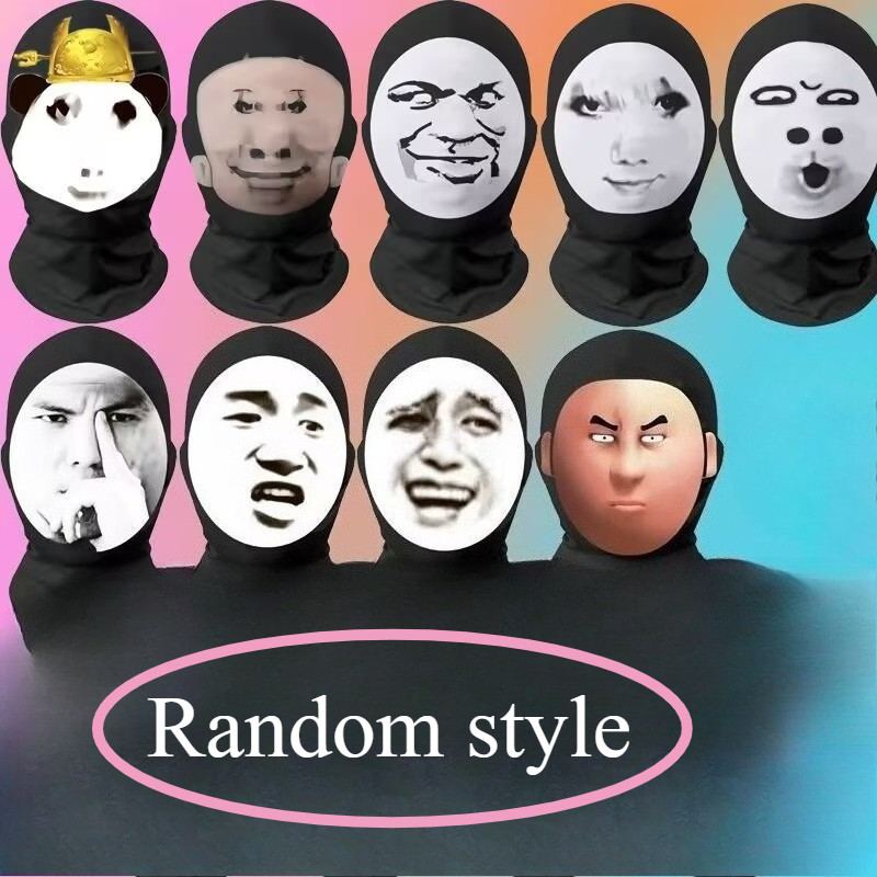 3D Facial Perspective Full Face mask Joker disguise mask Cosplay Diddy ...