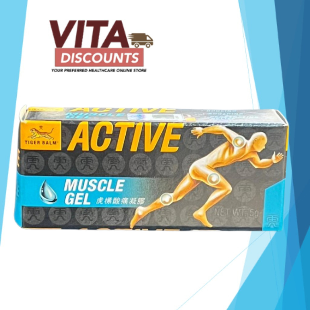 [RTC - SAMPLE PACK 5G] TIGER BALM ACTIVE MUSCLE GEL 5G | Shopee Malaysia