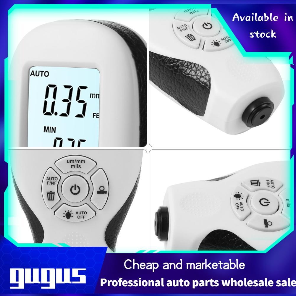gugushop Paint Thickness Gauge Automotive Digital Coating Meter with ...