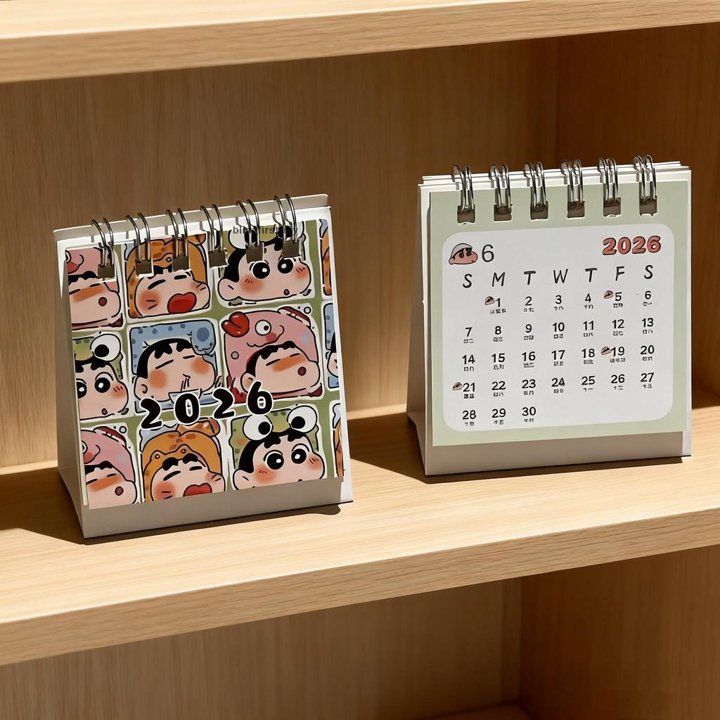 [blingfirst] Crayon Shin Chan Small Desk Calendar Ins Style High ...