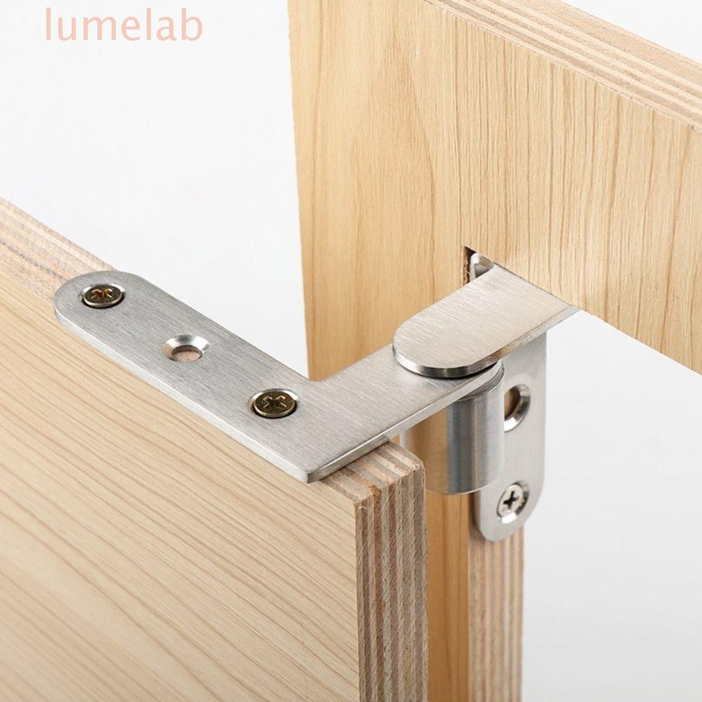 LUMELAB 1pair Door Hinge, 270 Degree Rotation 3mm Thick Rotary Axis ...
