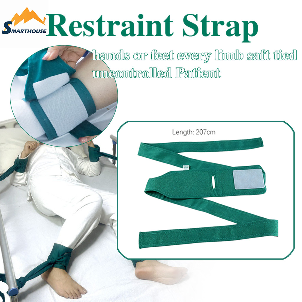 Restraint Strap Arms & Legs Fixed Assistant Bedridden Patient Limb ...