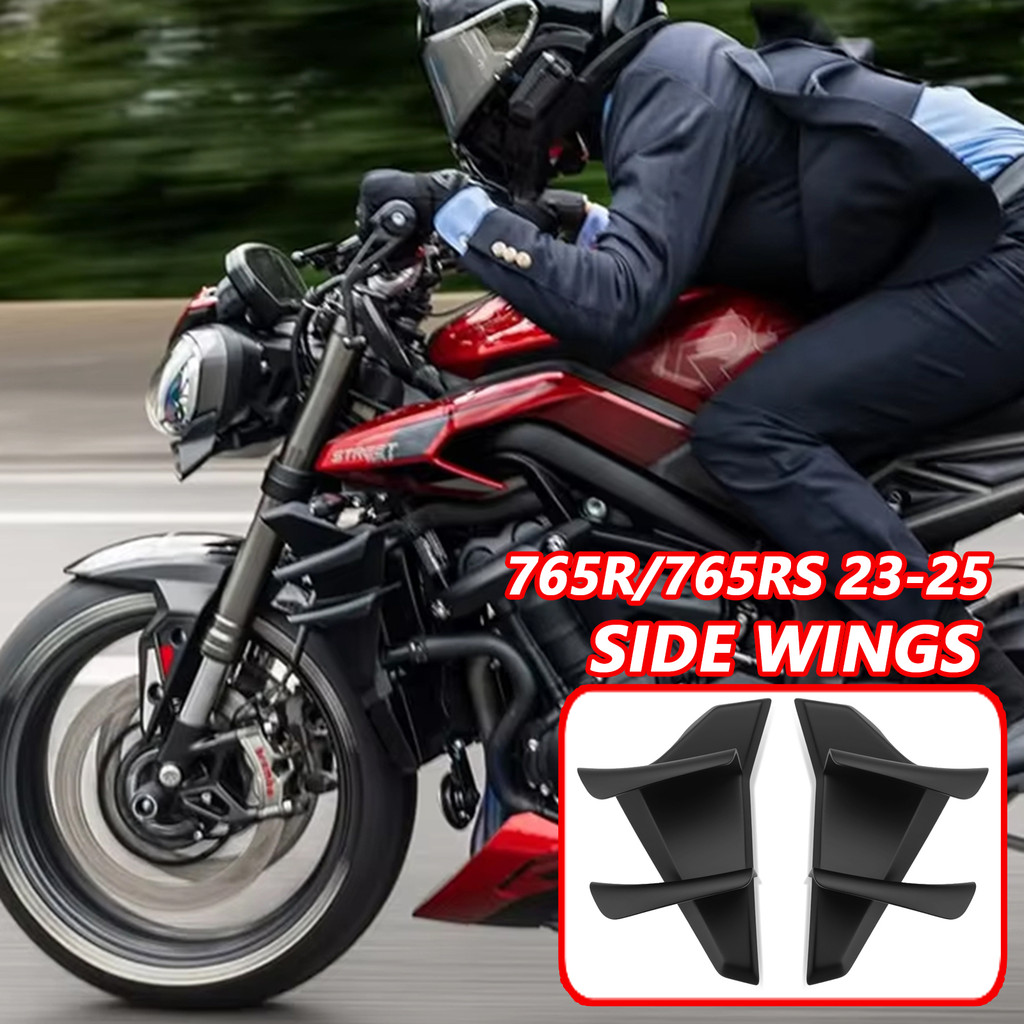 For Street Triple 765 R RS 2023 2024 2025 Front spoiler Lower spoiler ...