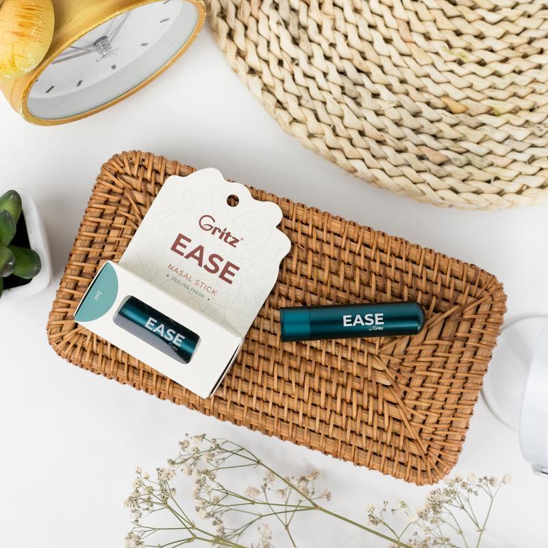 SET EASE Nasal Stick Aromaterapi Inhaler |Natural| Ease by Gritz ...