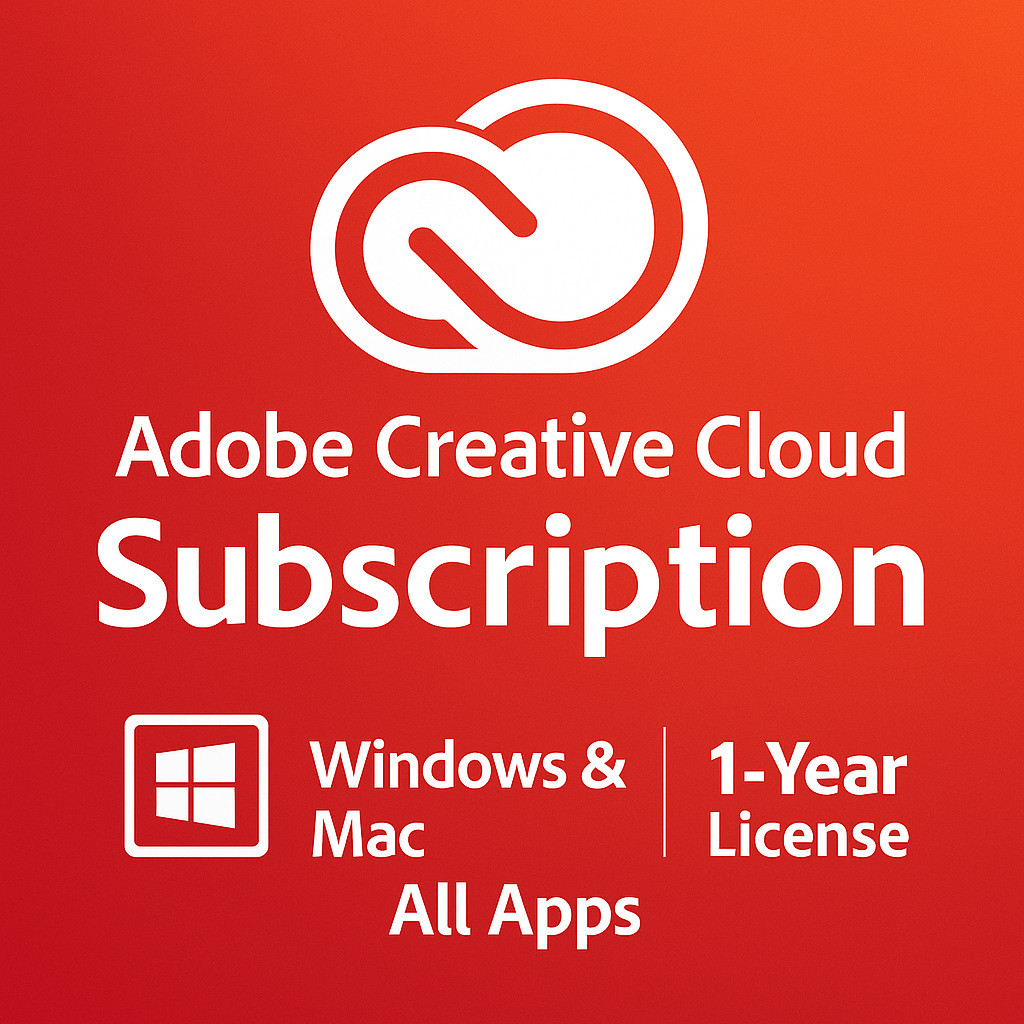 Adobe Creative Cloud All Apps | 1/6/12 Month Plan | Genuine ...