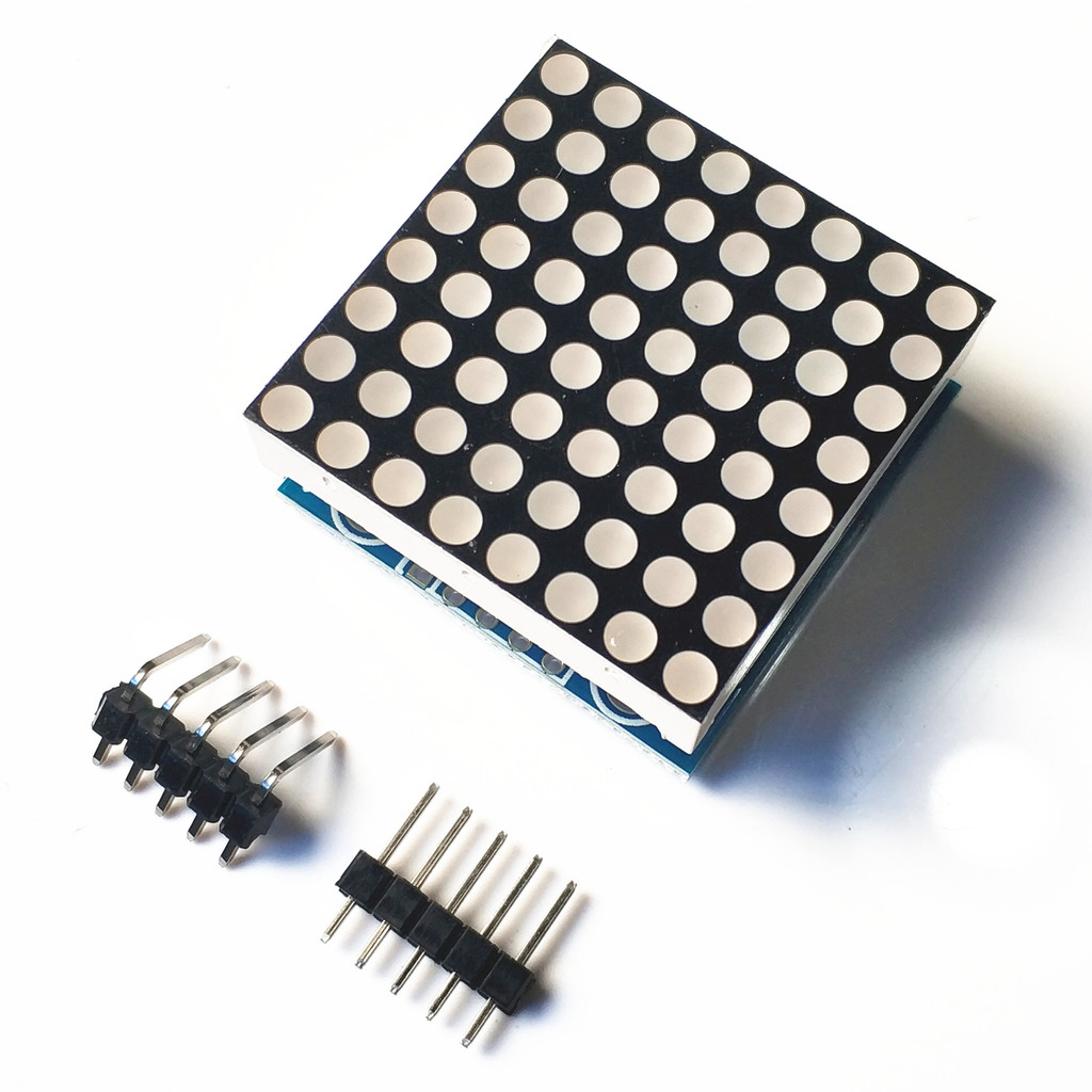 MAX7219 Dot Matrix Module Control Module Microcontroller Control Drive ...