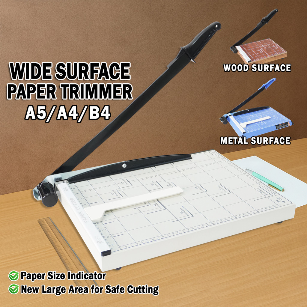 10Q A4 A5 B4 Paper Cutter Board Guillotine Paper Trimmer Machine Heavy ...