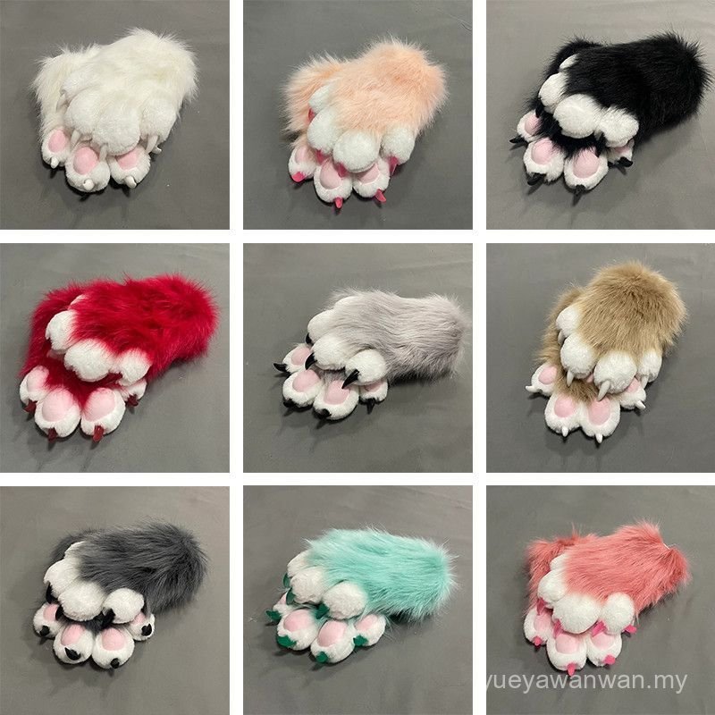 Finished Product fursuit Animal Wear Gloves Animal Claw Accessories ...