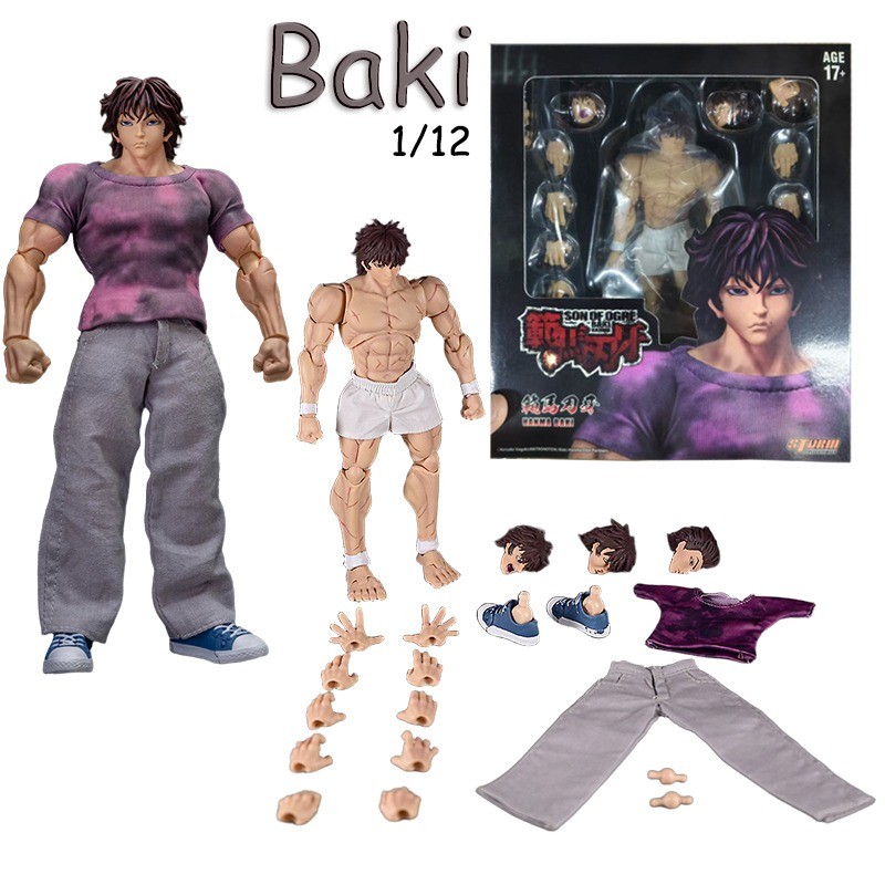 Storm Collectibles Baki Hanma Yujiro Action Figure 1/12 Figure Baki ...