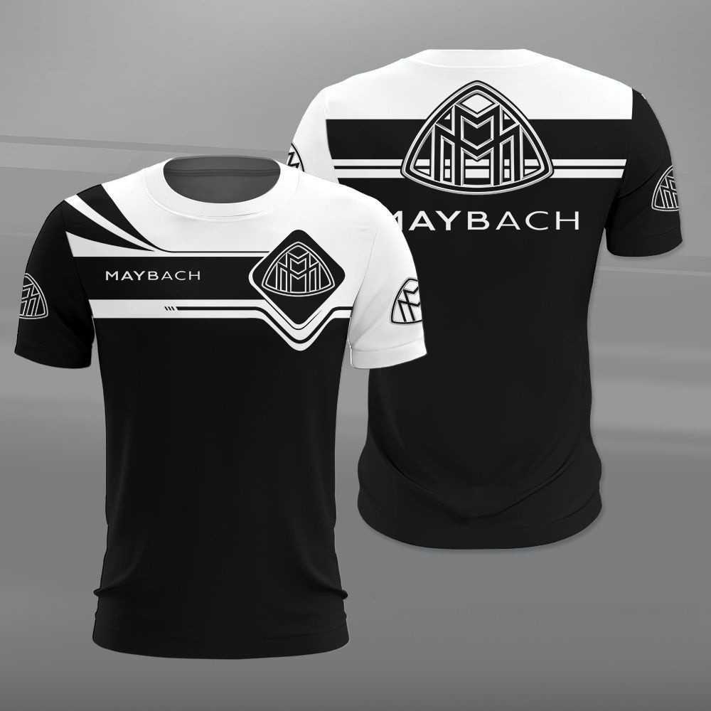 Mercedes Benz, Maybach and Audi Logo 3D Digital Print Men's Short ...