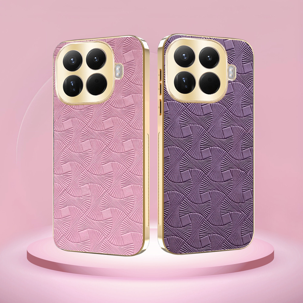 Luxury 3D Prints Leather Soft TPU Plating Case for Xiaomi 15T Pro Mi17 ...