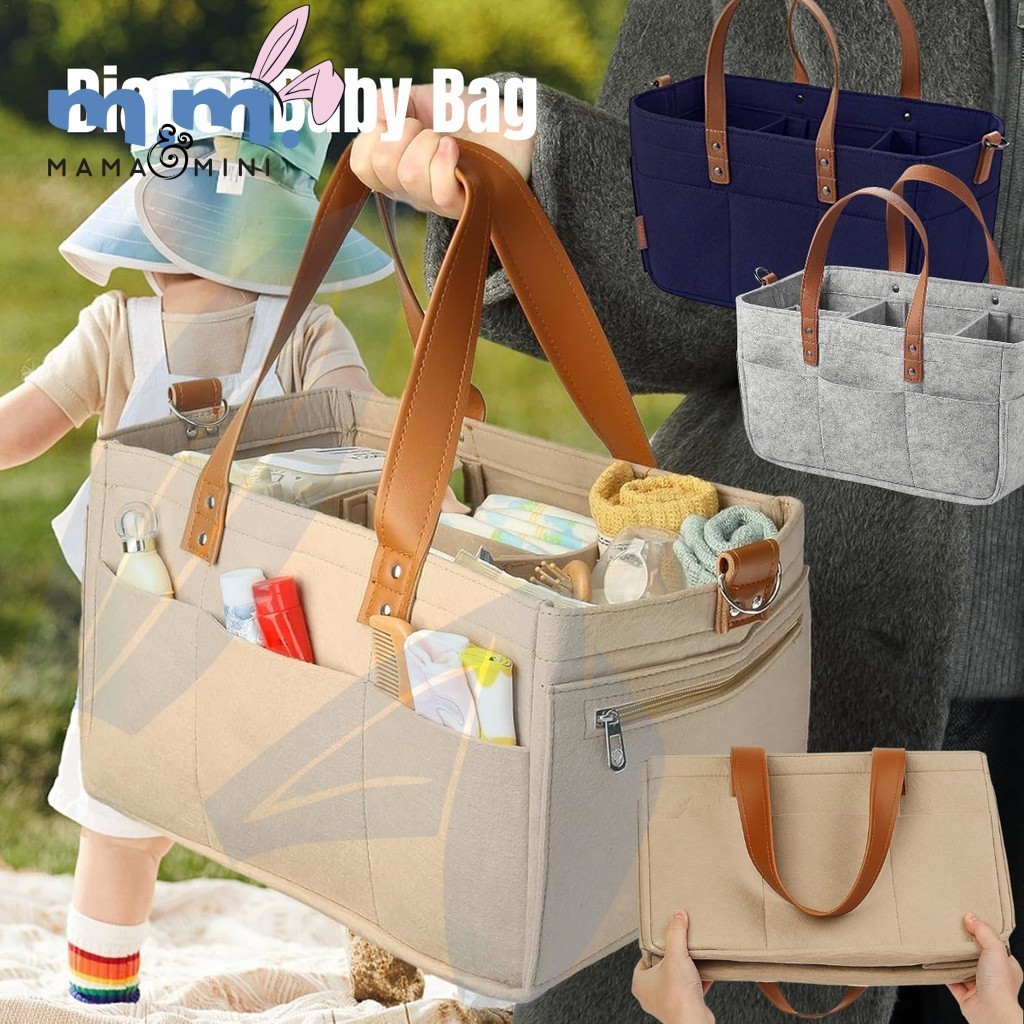 MM Baby Essentials Diaper Bag Lightweight Practical Mummy Beg Baju Baby ...
